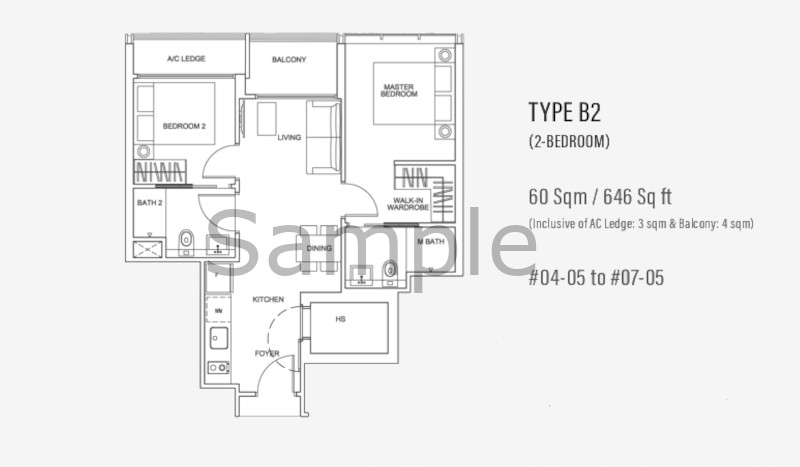 One Sophia Floor Plan